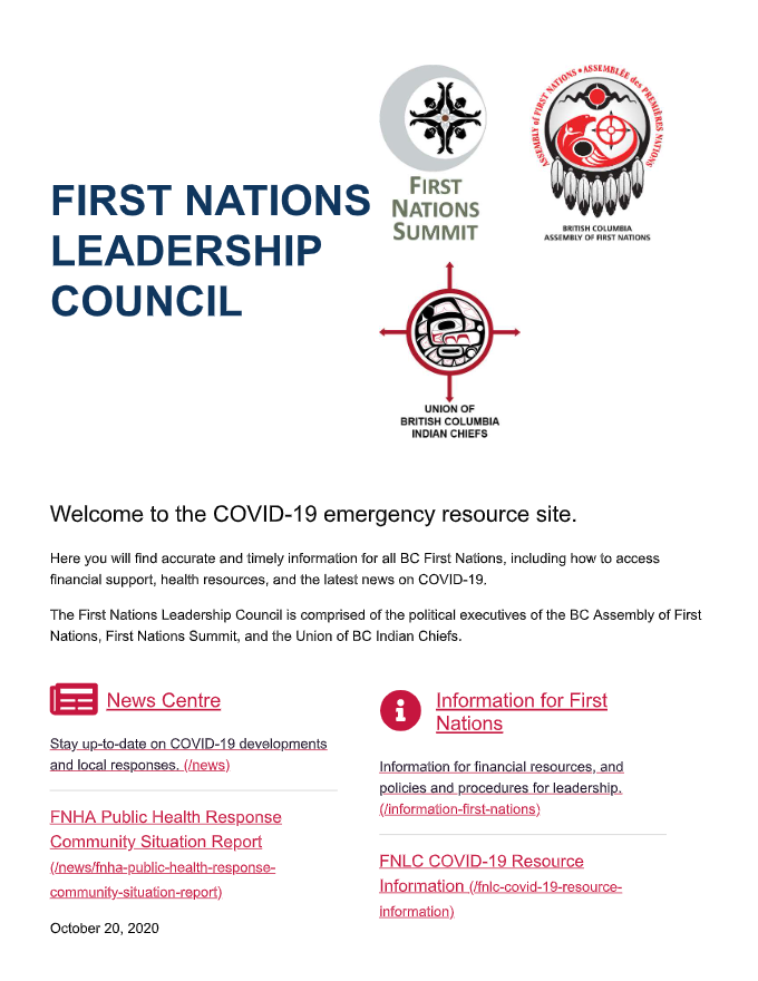 NCCIH - National Collaborating Centre for Indigenous Health > Home ...